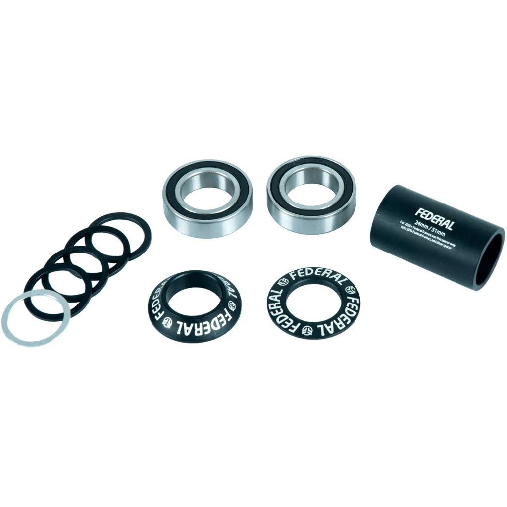 FEDERAL MID BOTTOM BRACKET W/ NEW SPACERS – Pusher BMX Mail Order